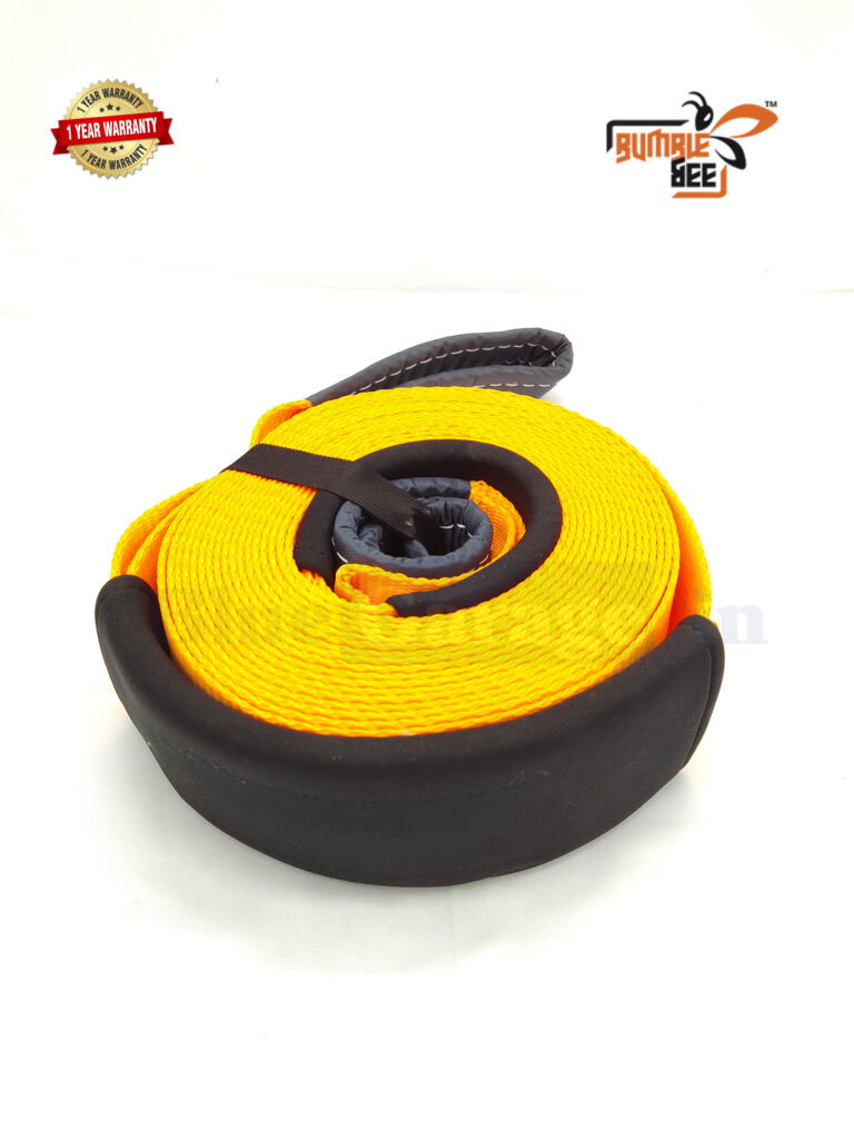 Snatch Strap - 8,000kg - Blue Garage Bumble bee off road equipment